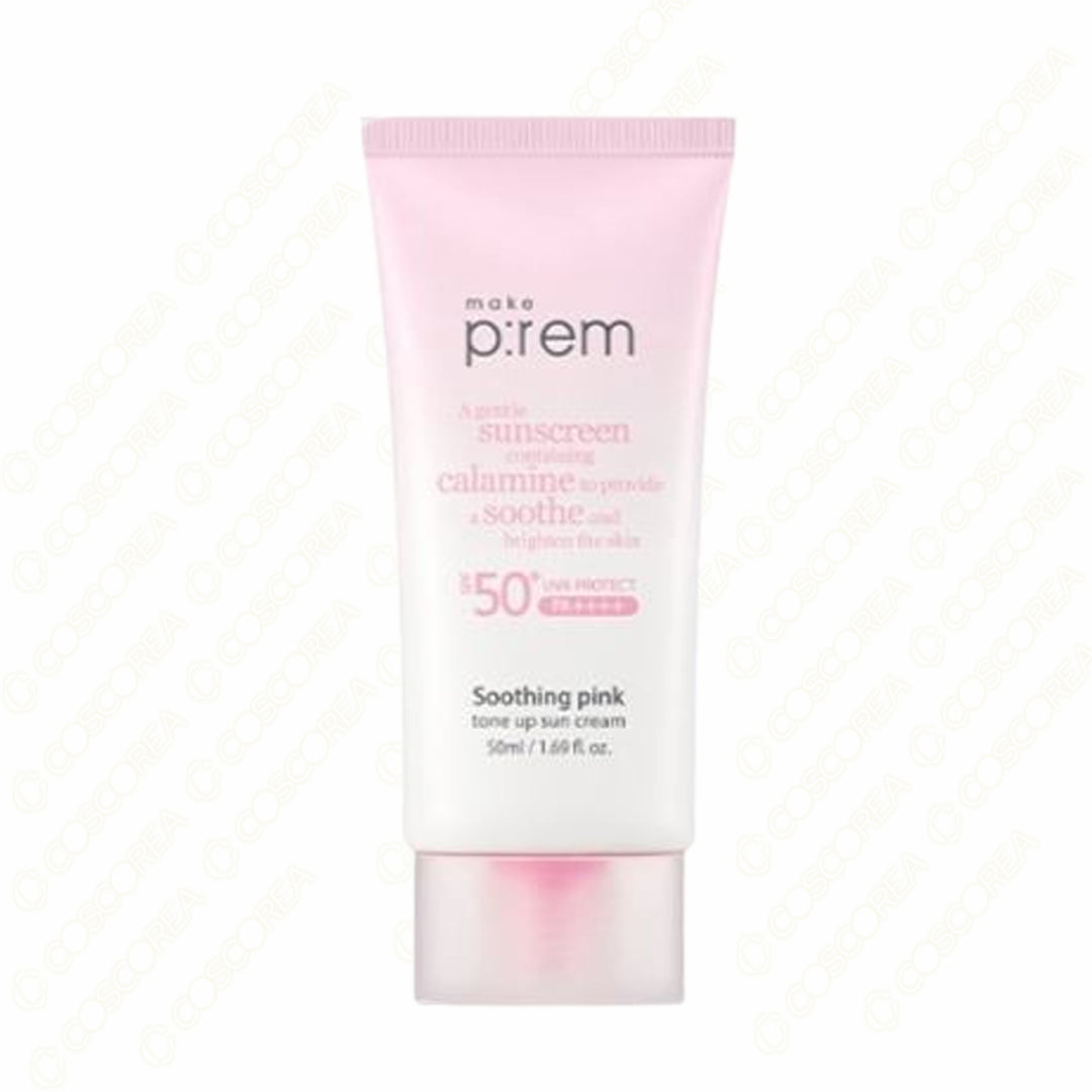 MAKEPREM Soothing Pink Tone-up Sun Cream 50ml