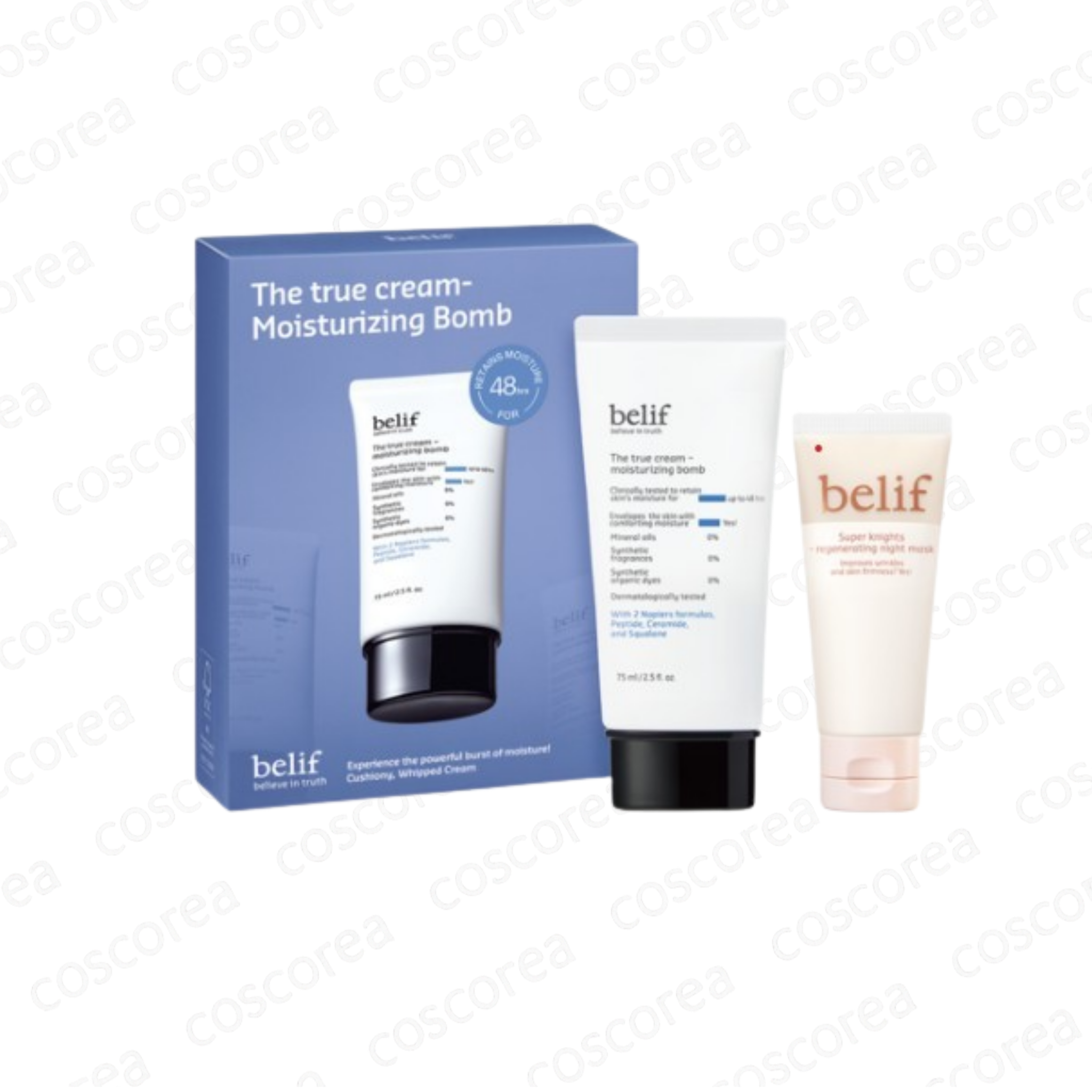 Belif The True Cream Moisturizing Bomb 75ml Special Set