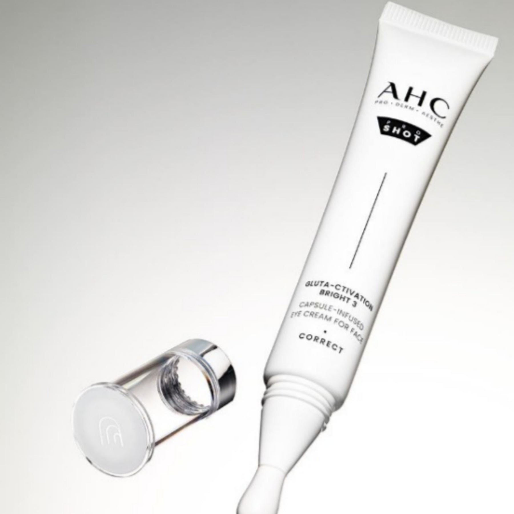 AHC Pro Shot GlutA-ctivation Bright 3 Capsule-Infused Eye Cream For Fa