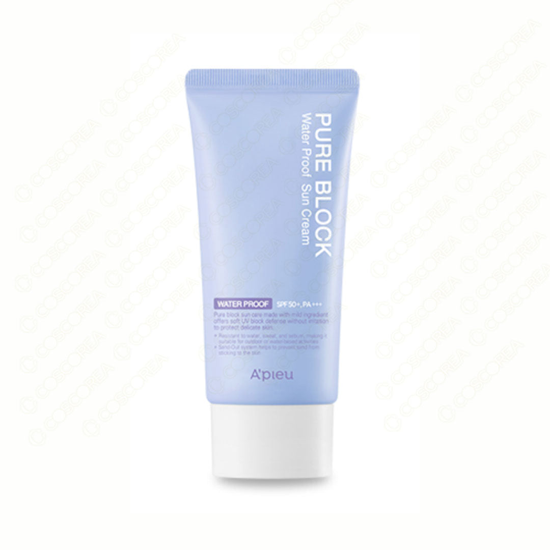 A'PIEU Pure Block Natural Water Proof Sun Cream 50ml