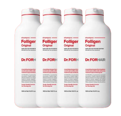 DR.FORHAIR Folligen Shampoo 500ml x 4ea Set
